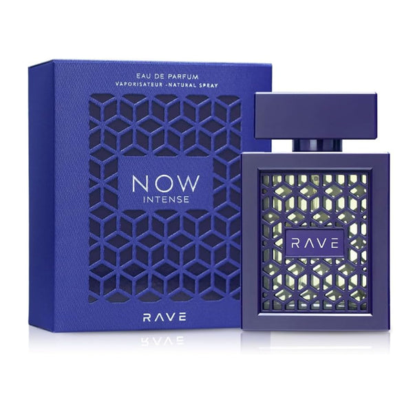 Lattafa Now Intense By Rave EDP Eau de Perfume for Mens Fragrances 3.4