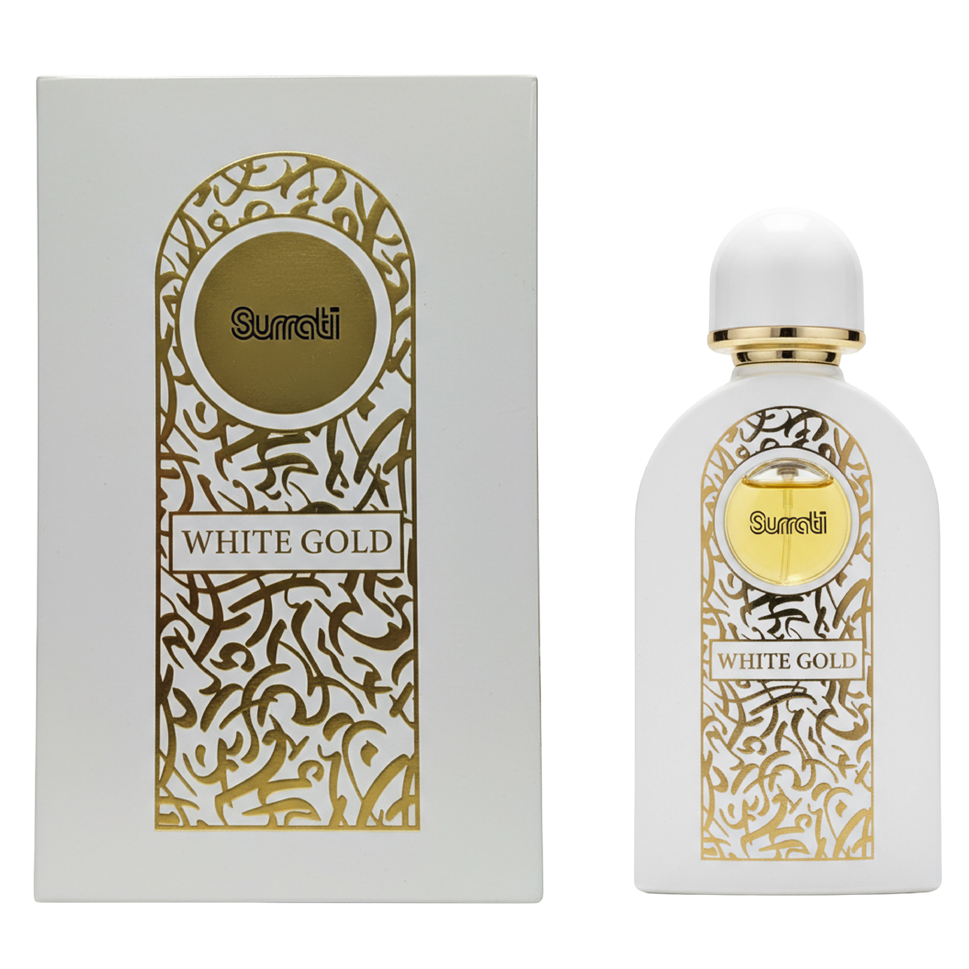 Surrati White Gold Spray Eau de Parfum 3.4 Oz 100ml